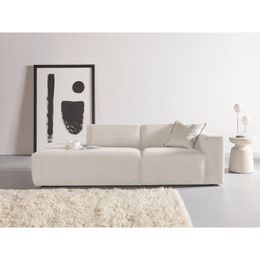 Home Affaire 2-Sitzer &raquo;Noord mit Kedernaht, Breite 227 cm&laquo; Cord, Struktur, Webstoff, mit Wellenunterfederung, Massivholzrahmen beige 94% Polyester; 6%