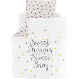 Tr&auml;umeland Babybettw&auml;sche 2 Stk. bunt Jersey, Obermaterial: 100% Baumwolle B/L: 80cm x 80cm, 1 Stk., 1 Stk., Jersey, B/L: 35cm x 40cm, 2 Stk.