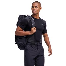 Falke Kinder T-Shirt "Backpack-Ready Wool-Tech Light", schwarz, Gr. XXL, Obermaterial: 52% Schurwolle WV. 44% Polyamid PA. 2% Elasthan EL. 2%