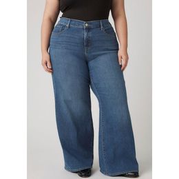 LEVI'S&reg; PLUS Levi's Plus Damen Levi's Plus Weite Jeans &raquo;PL 318 SHAPING WIDE LEG&laquo; im Five-Pocket Style blau 20 (52), L&auml;nge 34