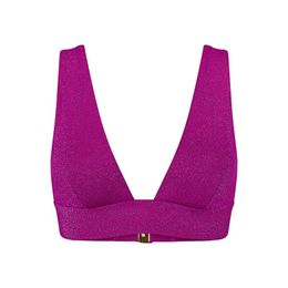 Triumph Damen Triangel-Bikini-Top &raquo;Summer Sunset P&laquo; weicher Lurex pink 38, Cup B