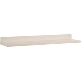 Paidi Wandregal &raquo;in verschiedenen Farben, 95 cm Breite, Schweberegal,&laquo; stabiles H&auml;ngeregal aus Holz, 20 Kg Tragkraft, Wandboard beige Holzwerkstoff B/