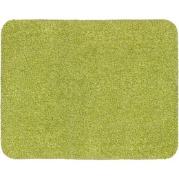 Astra Fu&szlig;matte &raquo;Saugstark 601&laquo; rechteckig 9 mm H&ouml;he Schmutzfangmatte, In -und Outdoor geeignet gr&uuml;n Baumwolle B : 60cm 1 Stk., 9mm, L: 75cm