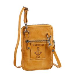 Harbour 2nd Damen Harbour 2nd Mini Bag &raquo;Benita&laquo; Umh&auml;ngetasche, Schultertasche mit typischen Marken-Anker-Label gelb B/H/T: 11cm x 18cm x 2cm