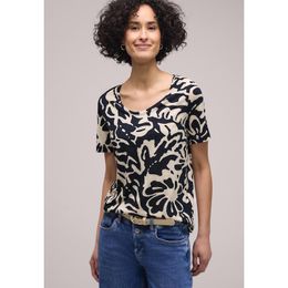 Street One Damen Street One Kurzarmshirt &raquo;Style NEW Gerda&laquo; mit abstraktem Print 38