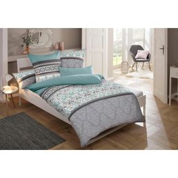 OTTO home Bettw&auml;sche &raquo;Cremona&laquo; 2 romantische Bettw&auml;sche in verschiedenen Qualit&auml;ten, ab Gr. 135x200 cm Polycotton, Obermaterial: 52% Polyester, 48% 