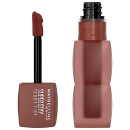 Maybelline New York Damen Maybelline NEW YORK Lippenstift &raquo;SUPER STAY TEDDY TINT LIPPENSTIFT&laquo; mit weichem Teddy-Applikator braun Einheitsgr&ouml;&szlig;e