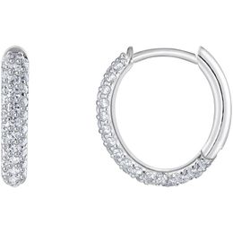 Thomas Sabo Damen Thomas Sabo Paar Creolen &raquo;Schmuck Silber 925 Ohrringe&laquo; mit Zirkonia (synth.) silber Silber 925 (recycelt)