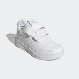 M&auml;dchen Klettschuh "TENSAUR HOOK AND LOOP", 33, wei&szlig;, adidas Sportswear, Synthetik, Textil, Schuhe