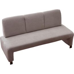 exxpo - sofa fashion Polsterbank &raquo;Intenso, Sitzbank, Breite 162 cm, wahlweise in Leder oder Textil&laquo; hohe Bodenfreiheit, frei im Raum stellbar, hoher 