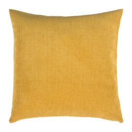 Pad Dekokissen &raquo;CASUAL&laquo; Made in Europe gelb Polyacryl, Polyester B/L: 60cm x 60cm, 1 Stk.