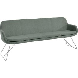 Musterring Essbank &raquo;Tavia&laquo; Schlittengestell in drei Ausf&uuml;hrungen, Breite 180, 200 oder 220 cm blau 100% PES B/H/T: 200cm x 87cm x 66cm, Flachgewebe