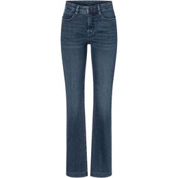 MAC Damen MAC Bootcut-Jeans &raquo;BOOT&laquo; im Five-Pocket Style blau 46, L&auml;nge 30