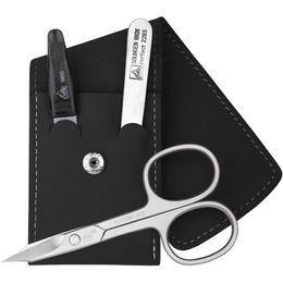 ERBE&reg; Erbe ERBE Manik&uuml;re-Etui &raquo;ERBE Manik&uuml;re Set Taschen-Etui Serie "Travel", rot, 3-tlg.&laquo; Echtleder, rostfreie Instrumente, Hergestellt in Solingen/