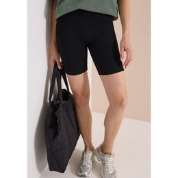 Cecil Damen Radlerhose Radler Short im Skinny Fit schwarz XS (36), N-Gr