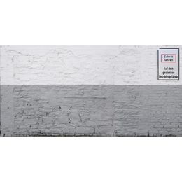 ARCHITECTS PAPER Fototapete &raquo;Painted Bricks&laquo; Vlies, Wand, Schr&auml;ge grau Vlies B/L: 5m x 2,5m