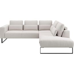 Musterring Ecksofa &raquo;JUSTB! PM100, stilvoller Lounge-Komfort von &laquo; Kollektion Bettina Zimmermann, optionaler Sitzvorzug & Fu&szlig;-Auswahl 100% Polyester B/H/T: 268cm 