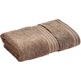 Christy Waschlappen &raquo;SUPREME&laquo; Premium-Waschlappen in Luxusqualit&auml;t, 650g/m&sup2;, 33x33cm, 6er Set braun Walkfrottier B/L: 33cm x 33cm