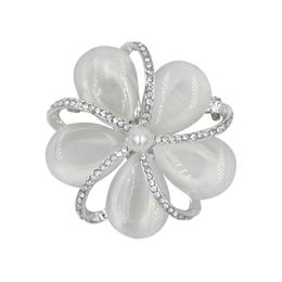 Firetti Damen Brosche &raquo;Schmuck Geschenk Ansteckschmuck Viola&laquo; () silber Einheitsgr&ouml;&szlig;e