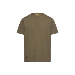 Camel Active Herren Camel Active T-Shirt mit Logo-Stickerei braun XL