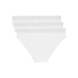 Marc O'Polo Marc O'polo Damen Marc O'Polo Slip &raquo;Essentials Woven&laquo; mit dezenter Logodetailierung wei&szlig; M (38)