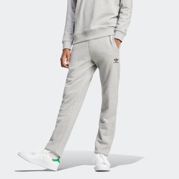 Herren Sporthose "ESS PANTS FT", S, N-Gr, grau, adidas originals, Obermaterial: 100% Baumwolle, Hosen, f&uuml;r Erwachsene, mit Kordelverschluss, normale