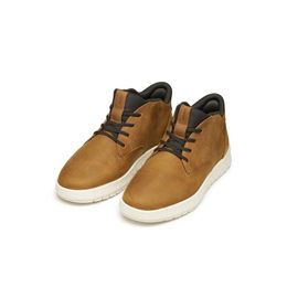 Geox Herren Sneaker &raquo;U FLEXTRIDE PLUS&laquo; Schlupfboots, Herbstboots mit dezenten Ziern&auml;hten braun 41