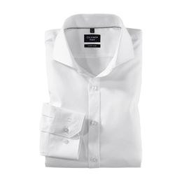 OLYMP Herren OLYMP Businesshemd &raquo;No. Six super slim&laquo; wei&szlig; 37, N-Gr