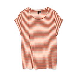Aware T-Shirt 'VMAVA' Damen Gr&ouml;&szlig;e M beige / dunkelorange