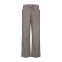 Freequent Damen Freequent Leinenhose &raquo;FQLAVA-PANT&laquo; Sommerhose aus Leinenmix und mit Kordelzug grau L, N-Gr