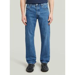 G-Star Raw G-STAR Herren 5-Pocket-Jeans "Dakota Regular Straight Jeans", blau, Gr. 32, Obermaterial: 75% Baumwolle, 25% Baumwolle, Jeans