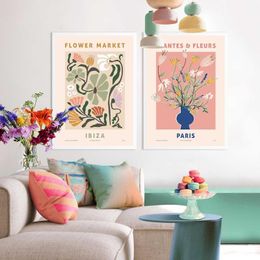 Reinders Bild mit Rahmen &raquo;Blumen&laquo; Set rosa MDF B/H/T: 50cm x 70cm x 2,2cm