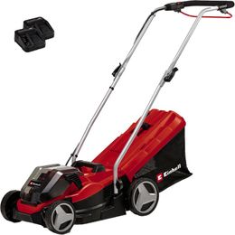Einhell Akkurasenm&auml;her &raquo;GE-CM 36/33 Li SET&laquo; mit 2 Akkus und Ladeger&auml;t rot