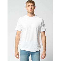 TEESHOPPEN Herren Kurzarmhemd "TEESHOPPEN T-shirt Organic Basic", wei&szlig;, Gr. XL, Obermaterial: 100% Baumwolle, Hemden