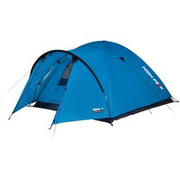 High Peak Kuppelzelt &raquo;Narvik 3&laquo; 3 Personen blau B/H/L: 190cm x 125cm x 295cm Kuppelzelt