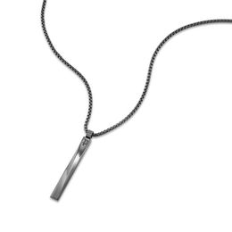 Police Herren Kette mit Anh&auml;nger &raquo;Contorto&laquo; Edelstahl, L: 55 B: 2mm
