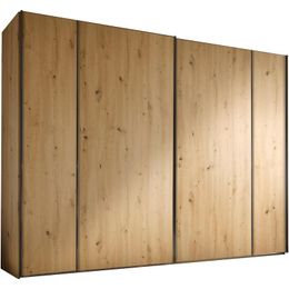 STAUD Schwebet&uuml;renschrank &raquo;Sonett 100 G, Made in Germany&laquo; mit vier verschiedenen Ausstattungsvarianten braun Holzwerkstoff Artisan Eiche, B/H/T: 298cm