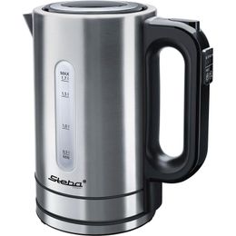 Steba Wasserkocher &raquo;WK 21 INOX&laquo; 1,7 l 2200 W silber Einheitsgr&ouml;&szlig;e Wasserkocher