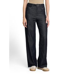 Tom Tailor Damen Tom Tailor Weite Jeans im Four-Pocket Style schwarz 34, L&auml;nge 30
