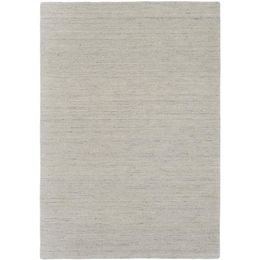 OCI DIE TEPPICHMARKE Wollteppich &raquo;SAMBIA&laquo; rechteckig 16 mm H&ouml;he reine Wolle, Handloom, hochwertig verarbeitet, nat&uuml;rlich warm grau Schurwolle B : 70cm