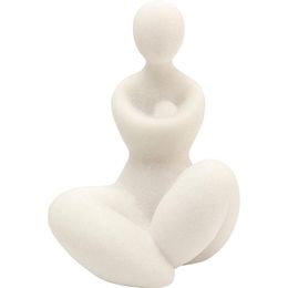 KARE Dekofigur &raquo;Deko Figur Soft Woman 22cm&laquo; wei&szlig; B/H/T: 15,2cm x 21,8cm x 11,4cm