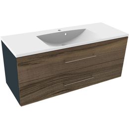 Welltime Waschtisch &raquo;Lacona&laquo; grau B/H/T: 120cm x 50,8cm x 46cm