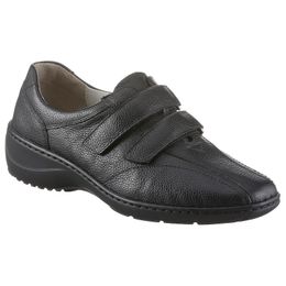Waldl&auml;ufer Waldl&auml;ufer Damen Klettschuh &raquo;KYA&laquo; Slipper, Bequemschuh in Komfortweite H (= sehr weit) schwarz 8 (42)