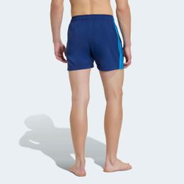 Herren Badeshorts "3-STREIFEN"dunkelblau, bright blau, Gr. XXL, adidas Performance, Obermaterial: 100% Polyester, Badehosen