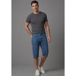 Arizona Herren Jeansbermudas Regular Fit, gerade geschnittenes Bein, niedrige Leibh&ouml;he blau 62, N-Gr