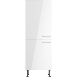 Optifit K&uuml;hlumbauschrank &raquo;Klara&laquo; Breite 60 cm wei&szlig; Holzwerkstoff B/H/T: 60cm x 176,6cm x 58,4cm, T&uuml;ren: 2 Stk.