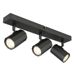 Globo LIGHTING Deckenstrahler &raquo;JAMES&laquo; GU10 1 Stk. Deckenspot/Wohnzimmer/Flur/Schlafzimmer &Oslash; 6cm H: 14,5cm, 1 Stk.