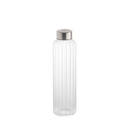 APS Trinkflasche &raquo;EVERLINE&laquo; Schraubverschluss, aus 18/8 Edelstahl transparent Edelstahl, Glas 50ml