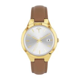 JOOP! Damen JOOP! Quarzuhr Armbanduhr, Damenuhr, Lederarmband, analog, Jahr, Monat Einheitsgr&ouml;&szlig;e