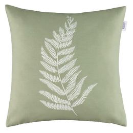 Sch&ouml;ner Wohnen Kollektion SCH&Ouml;NER WOHNEN-Kollektion Dekokissen &raquo;Viva&laquo; im Naturlook gr&uuml;n Obermaterial: 92% Baumwolle, 8% Polyester B/L: 45cm x 45cm, 1 Stk.